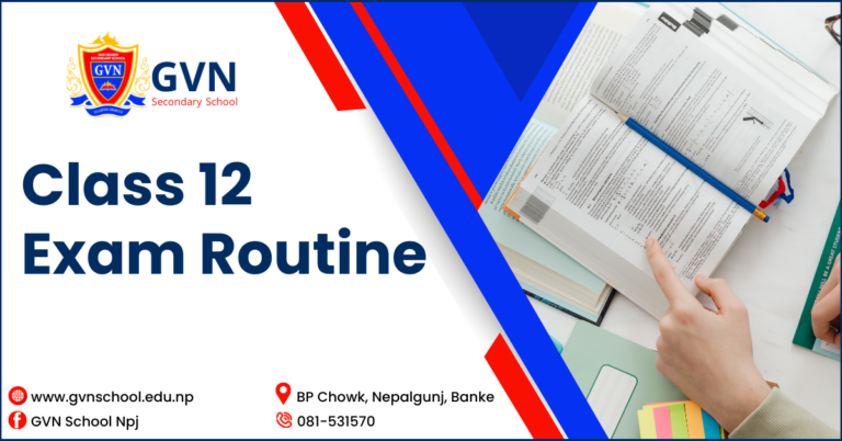 Class 12 NEB Exam Routine 2082: Official Schedule & Details - GVN ...